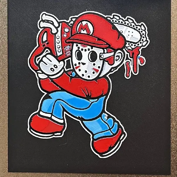 3D Printer Files | 3MF File | Hueforge Mario Bros - Jason | Creality Cloud