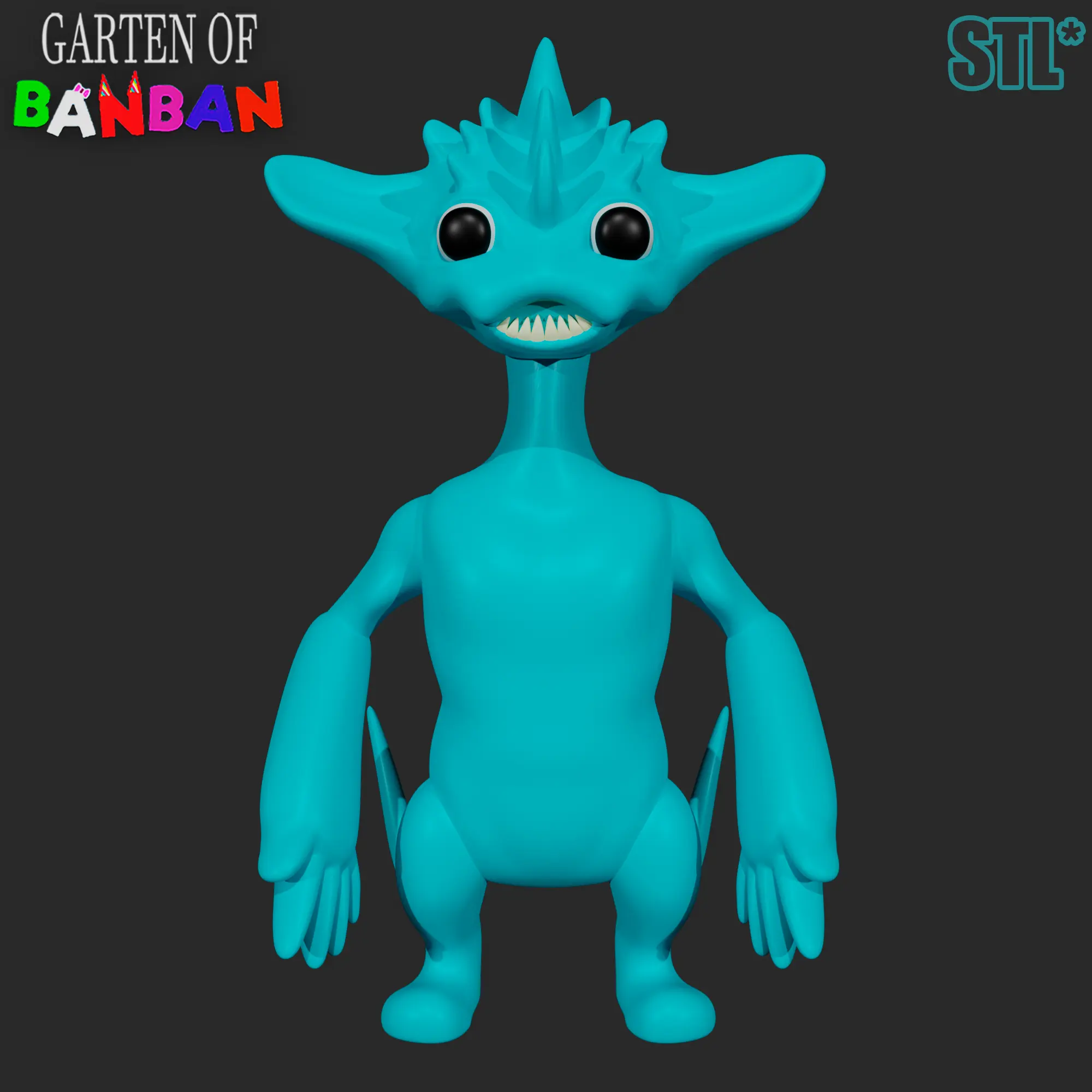Characters & Creatures STL Download - SMILEY MILEY FROM GARTEN OF ...
