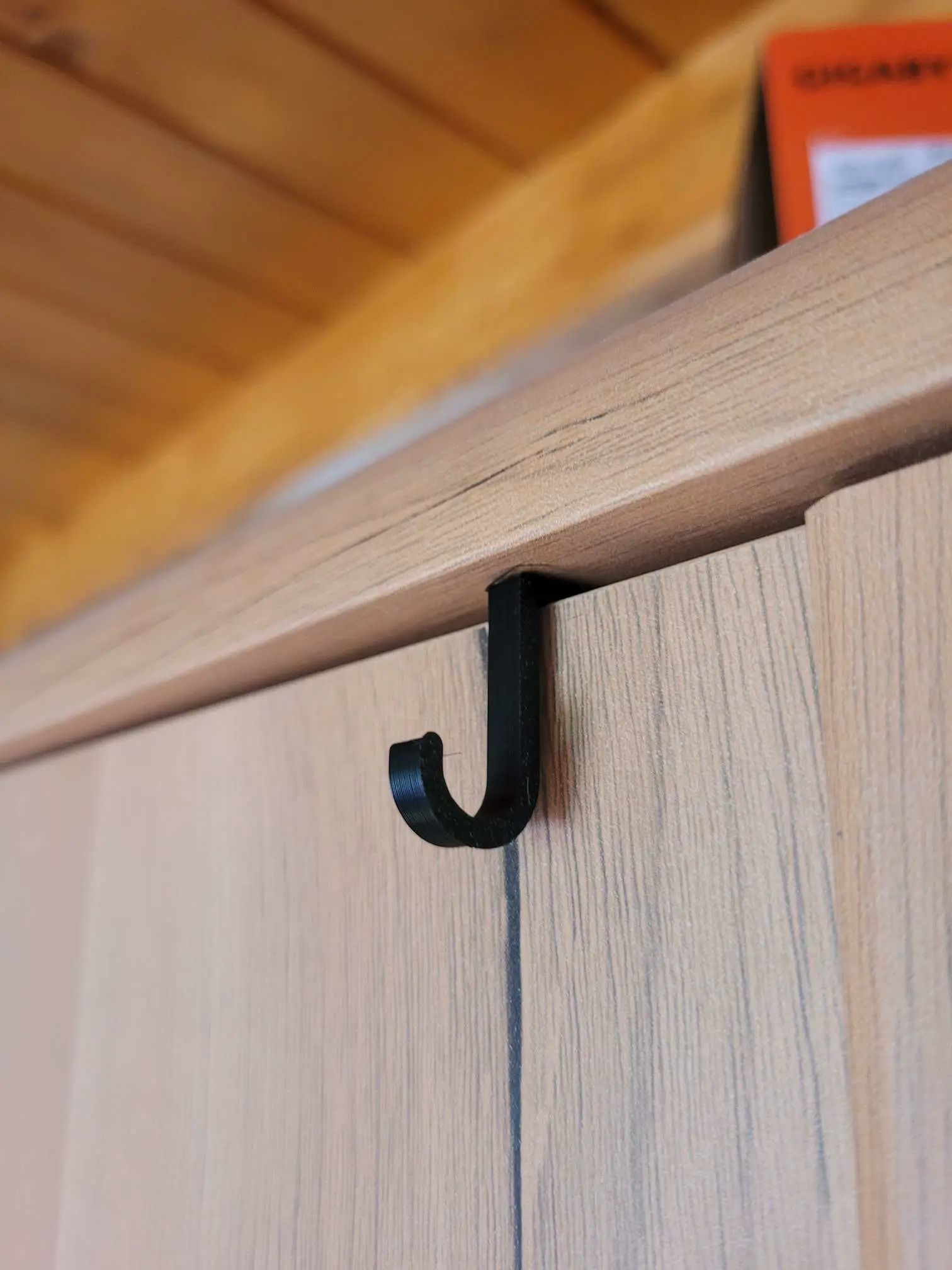 Tools & Spare Parts STL Download - Hook on wardrobe doorby 3PRINT