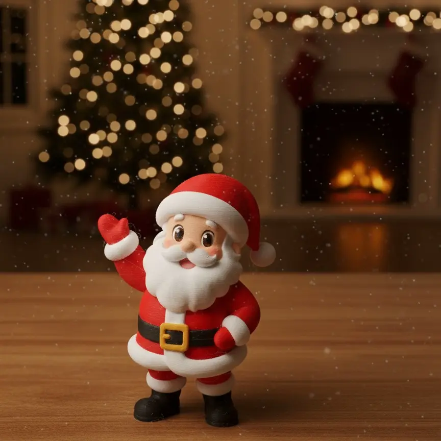 3D Printer Files | 3MF File | Santa Claus | Creality Cloud