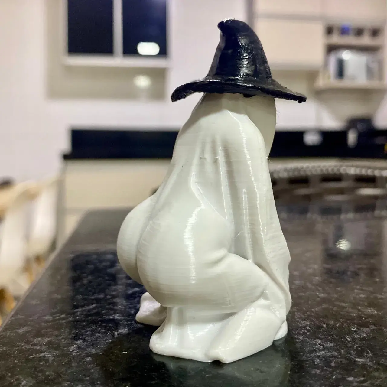 Sculptures & Artworks STL Download - Screaming Twerking witch Ghost ...
