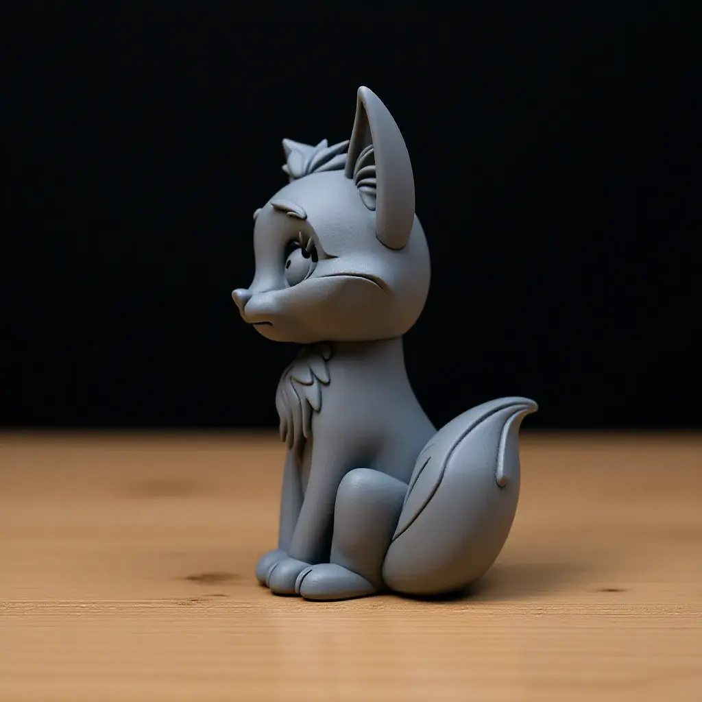 3D Printer Files | 3MF File | Cute Foxy Decoration | Creality Cloud