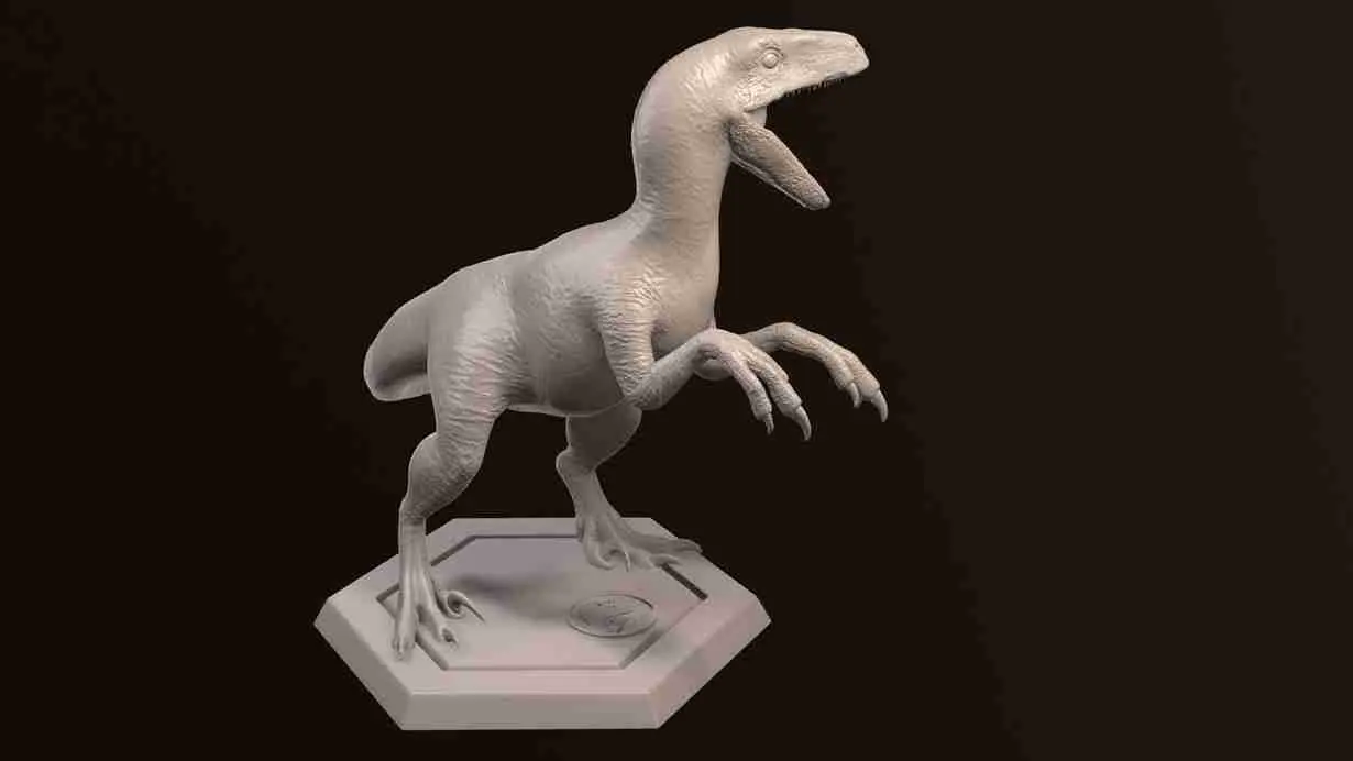 Characters & Creatures STL Download - VELOCIRAPTOR - JURASSICby CRAZY BRAIN