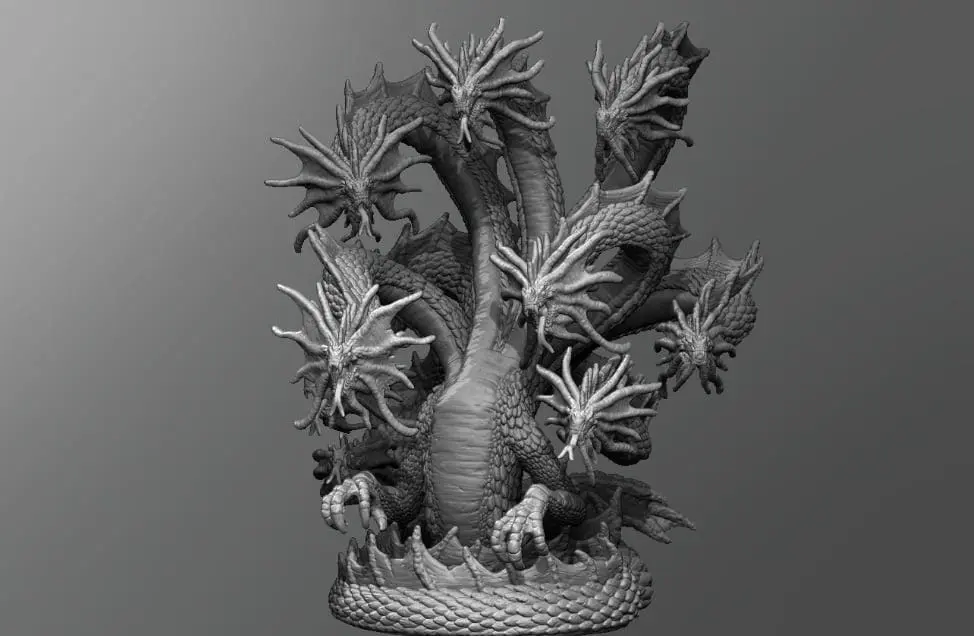 Characters & Creatures STL Download - hydraby William Do vale