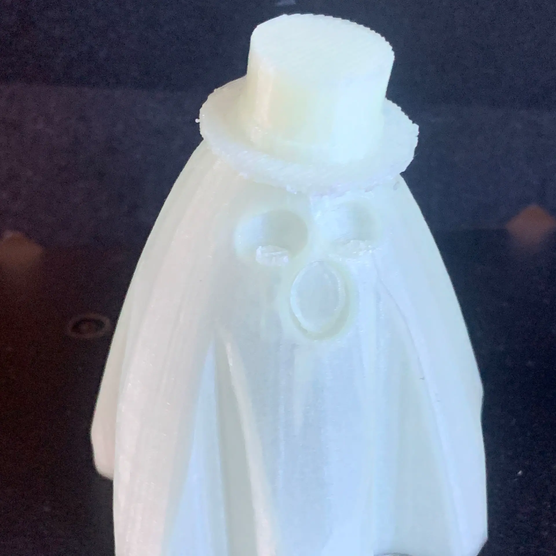 gratuita Sculptures & Artworks STL Descarga - Top Hat Ghost - Ihle