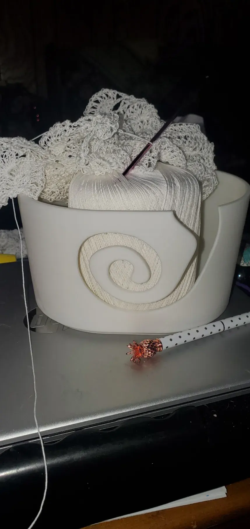 3D Printer Files | 3MF File | Oval Yarn Bowl, | Creality Cloud