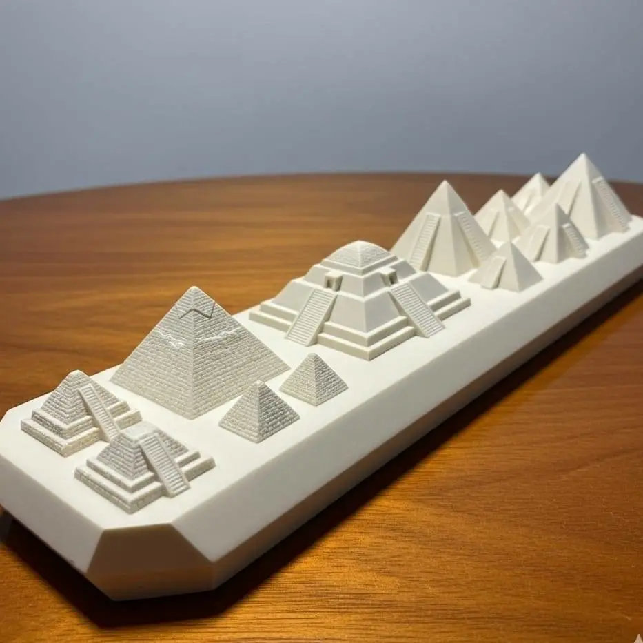 3D Printer Files | 3MF File | Conjunto de pirâmides | Creality Cloud