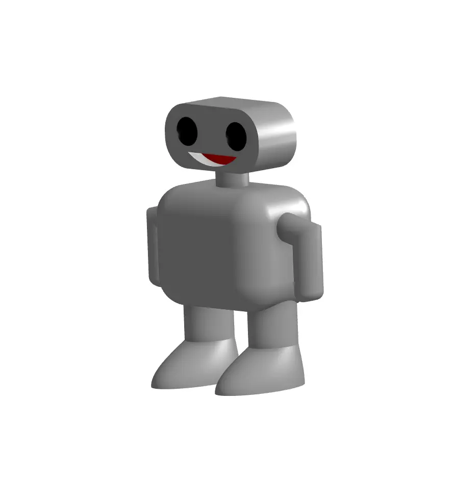Cute Robot Desk Companion | 3D modeller indir | Creality Bulutu