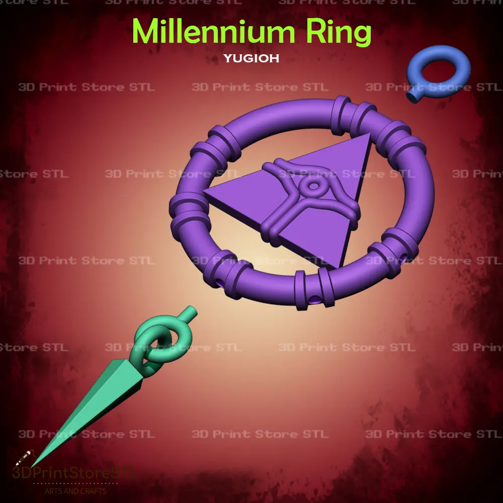 Millennium Ring Cosplay Yugioh - STL File | 3D models download | Creality Cloud