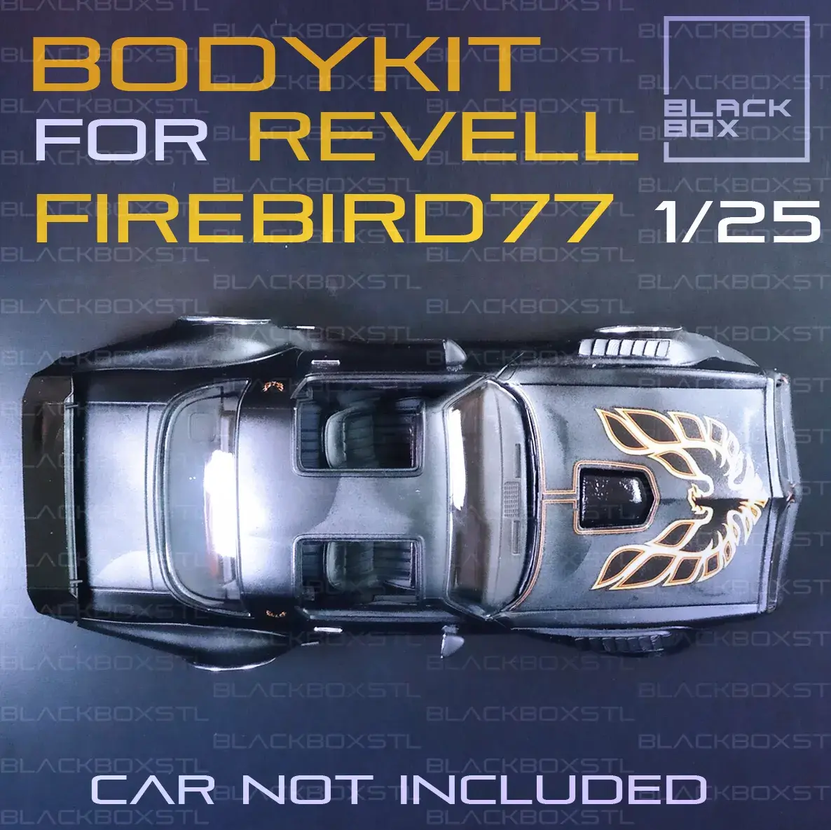 Other STL Download - Bodykit for FIREBIRD 77 Revell modelkit 1-25th ...