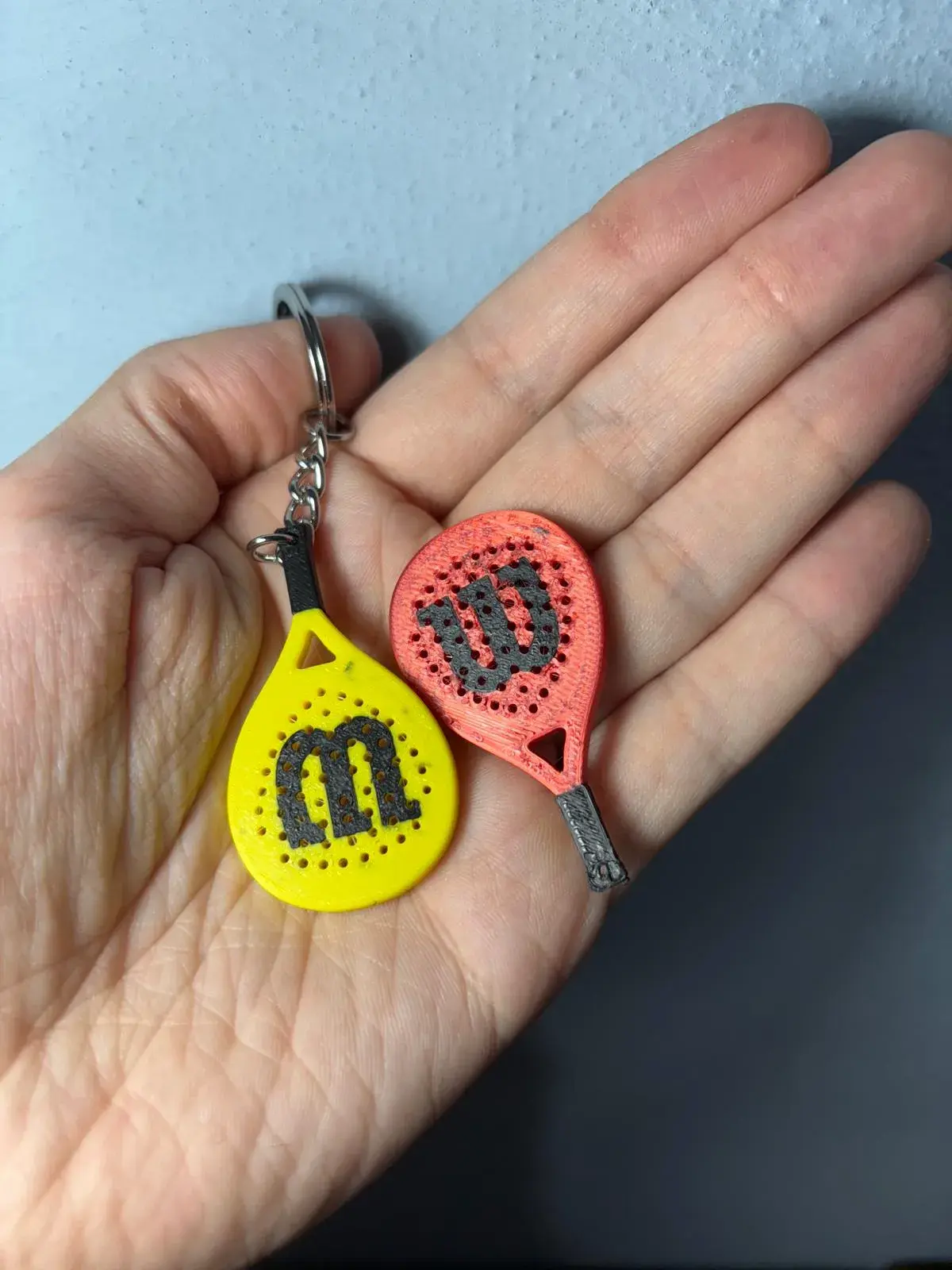 3D Printer Files | 3MF File | Wilson Padel Racket Keychain | Creality Cloud