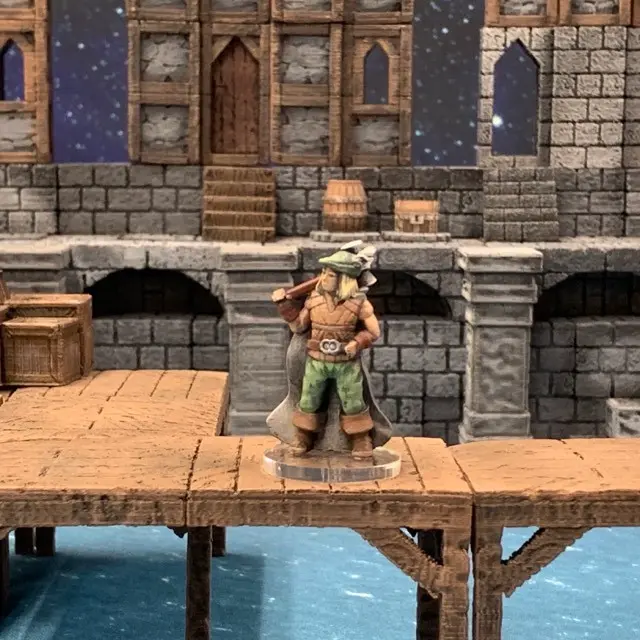Free Characters & Creatures STL Download - Johan, hammer wielding ...