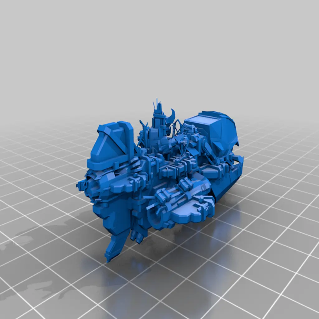 Free Miniature Games & Accessories STL Download - ork bfg fleet ...