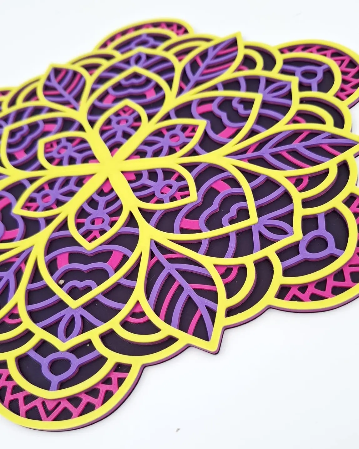 3D Printer Files | 3MF File | Mandala Style 4 / Mandala Estilo 4 ...
