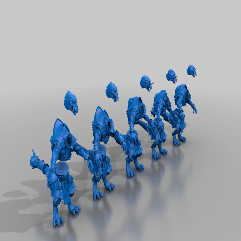 fimir warriors - norse - tm | 3D models download | Creality Cloud