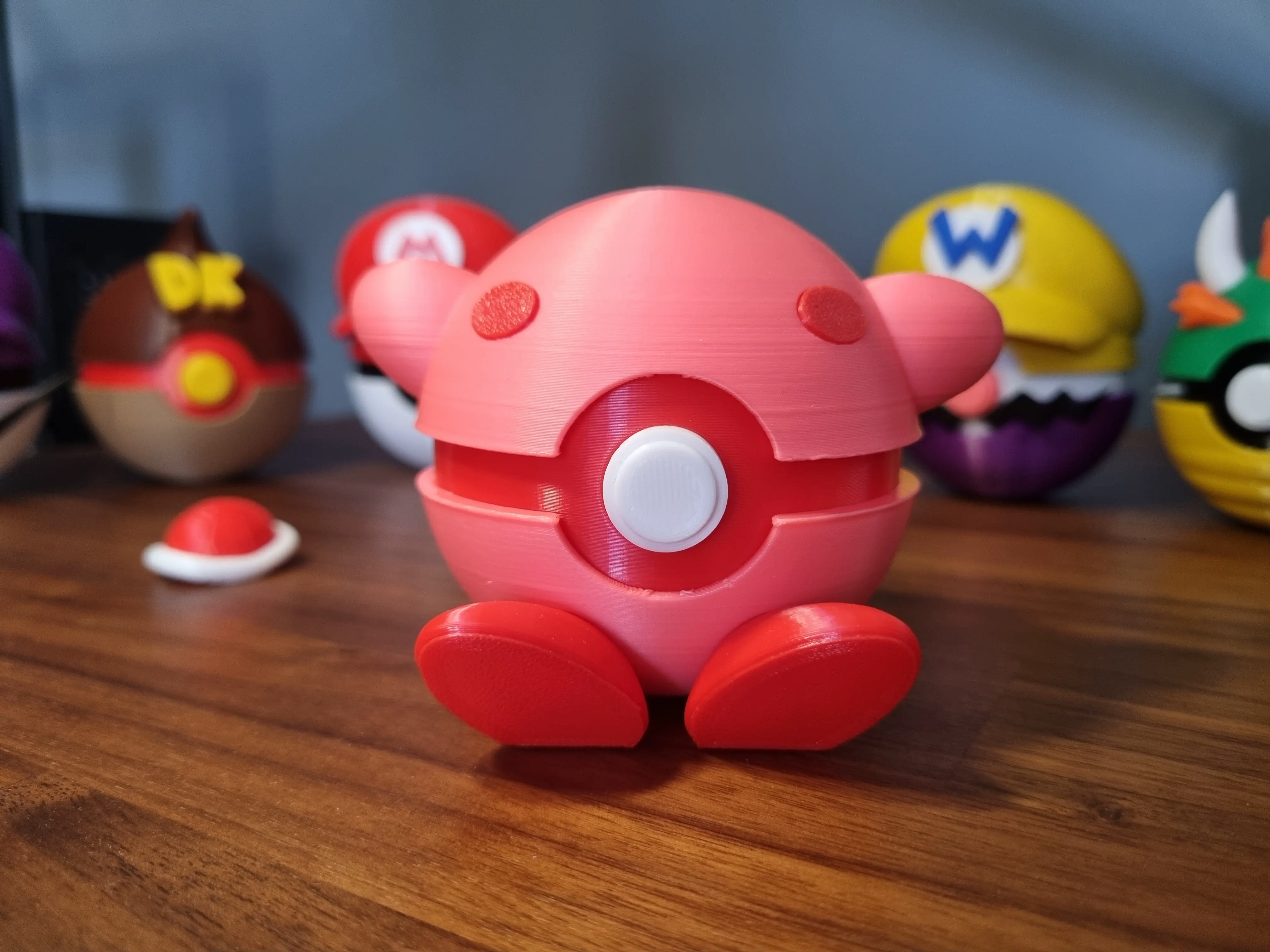Other STL Download - Kirby Pokeballby Cursed3DPrintStore