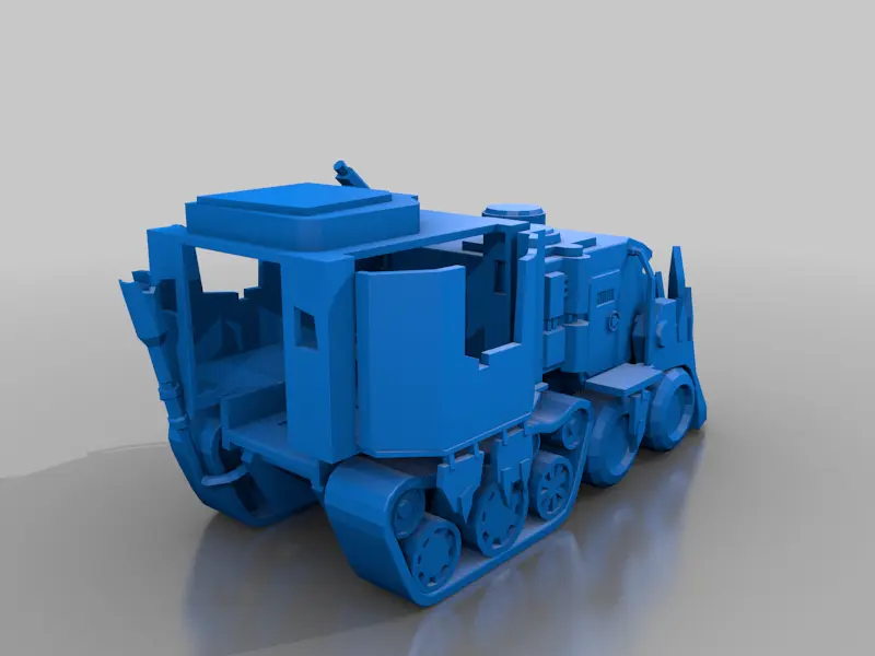 epic battlewagon - lp | 3D models download | Creality Cloud