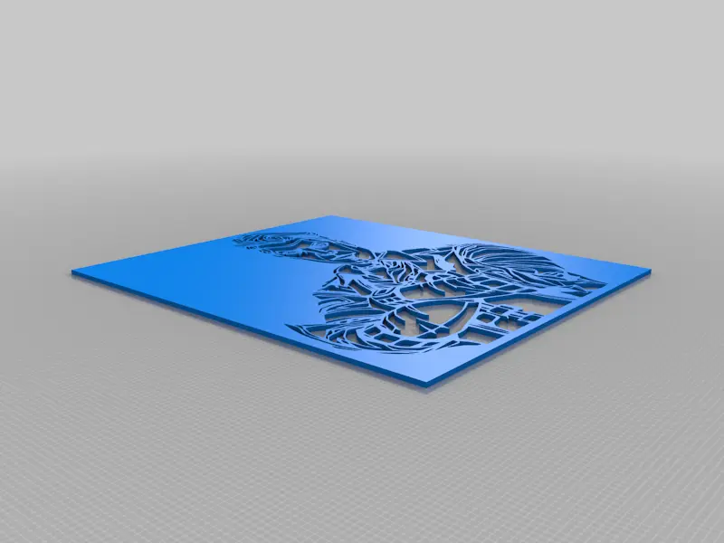 Free Other STL Download - Handsome Jack stencil 2by SMT_M 🦊