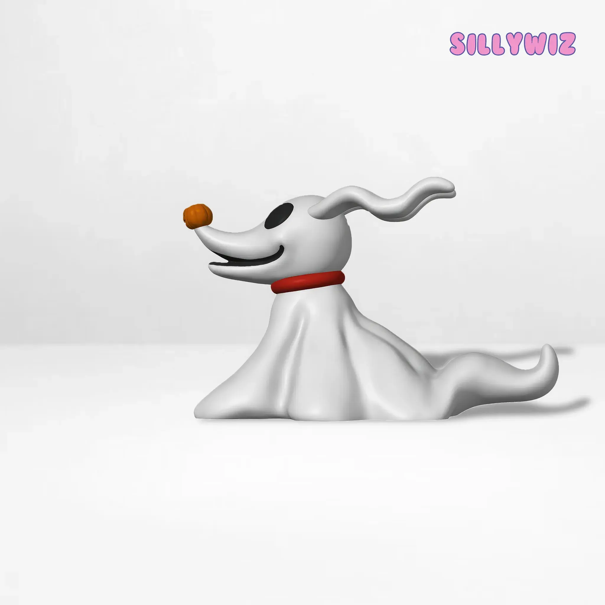 Characters & Creatures STL Download - Cute Zero the Ghost Dog ...