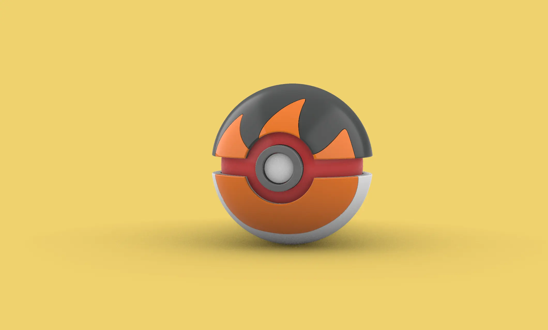 Other STL Download - Pokeball Blaze Ballby Pokeball Empire
