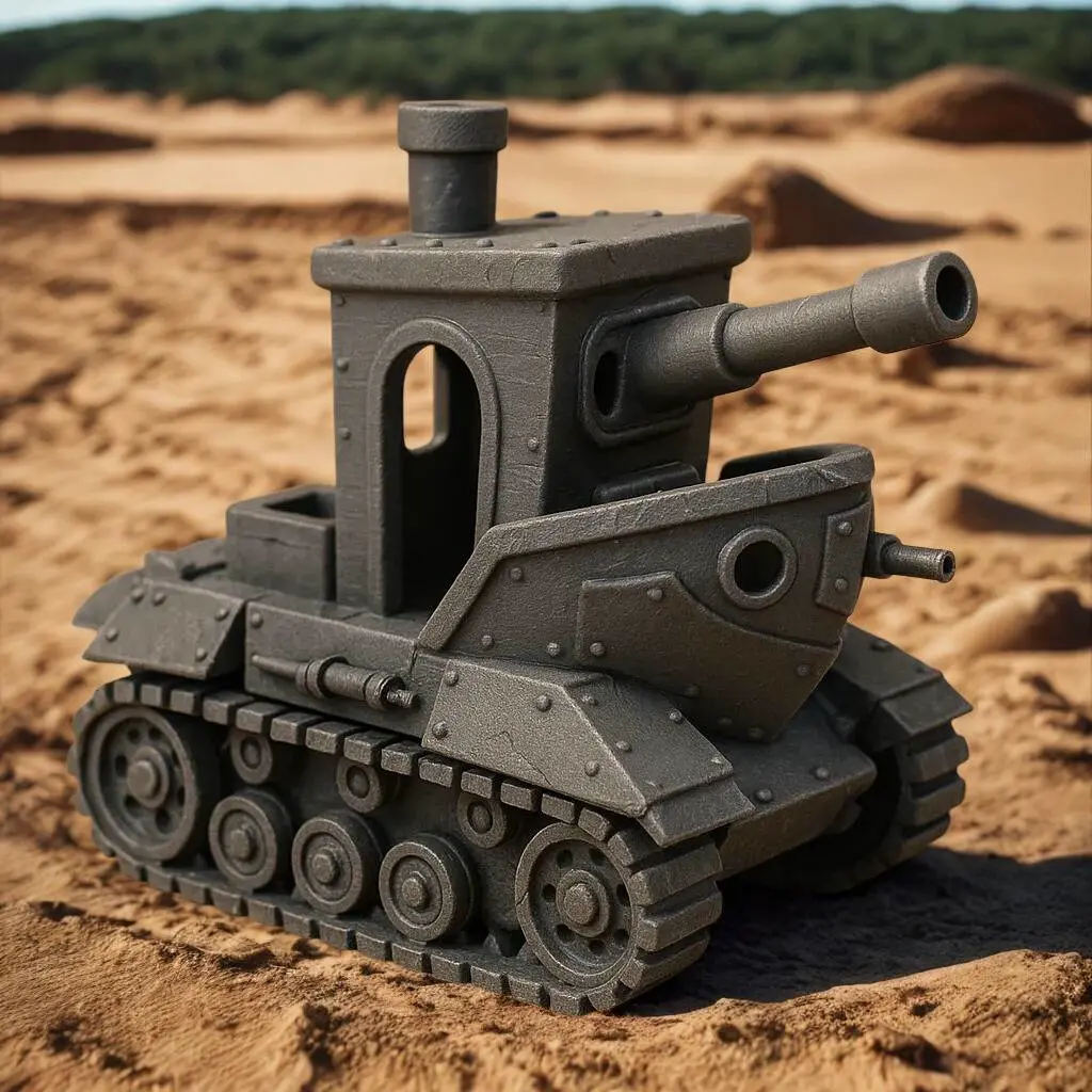 3d yazıcı baskı modelleri | 3MF | Tank Benchy – The Ultimate Test Model ...