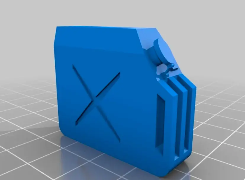 Tools & Spare Parts STL Descarga - Bidón de bencina - Agustin Wilson