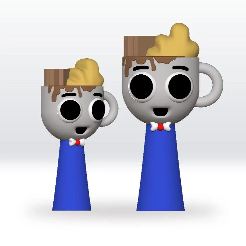 Characters & Creatures STL Download - Sprunki Pyramixed OC STL file 3D ...