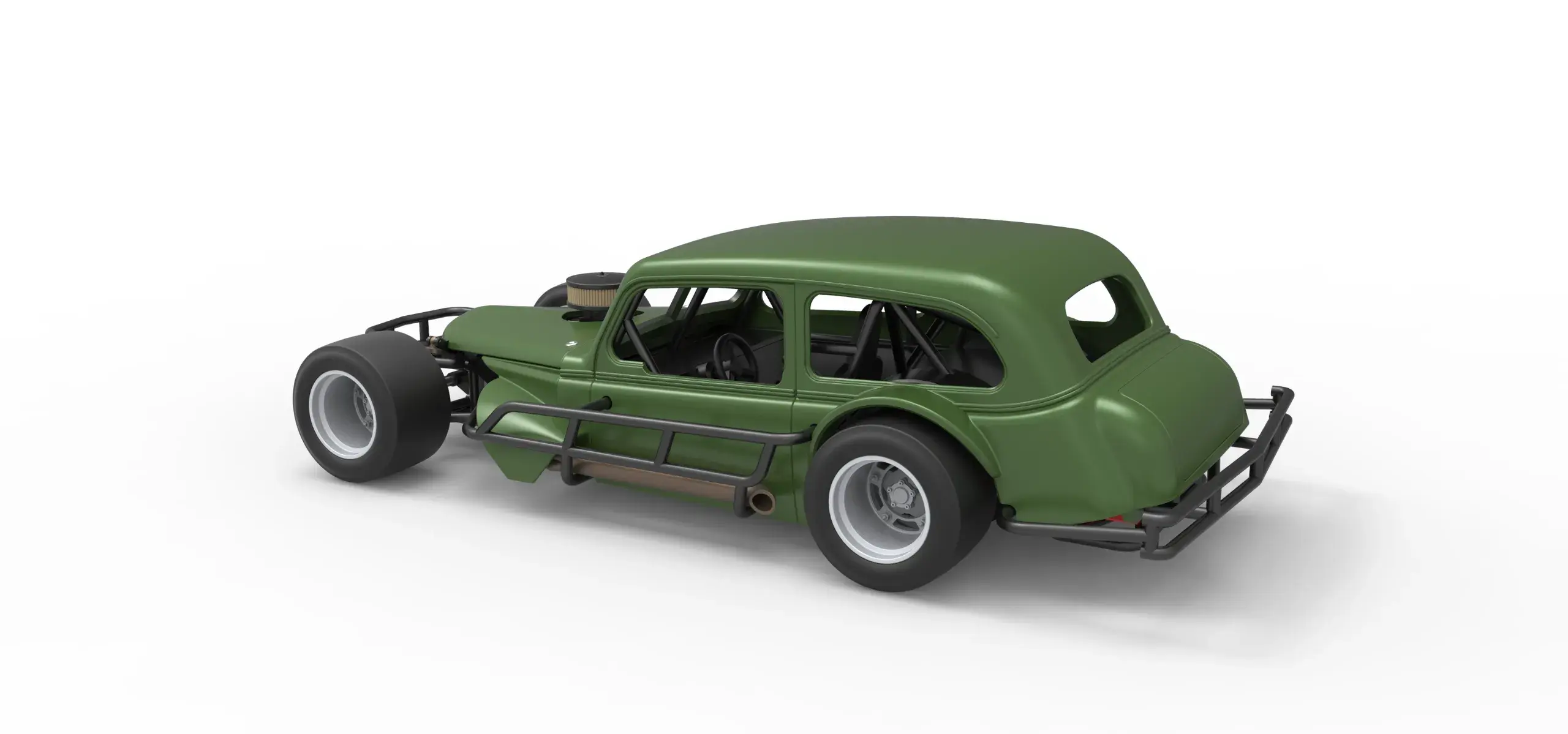 Vehicles & Machinery STL Download - Vintage Asphalt Modified stock car ...
