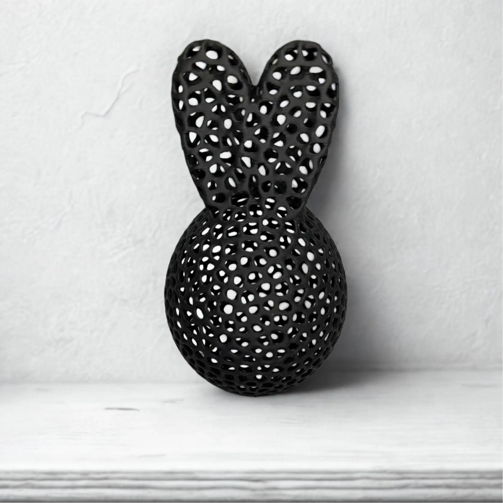Free Home Decorations & Ornaments STL Download - THE FAT VORONOI BUNNY ...