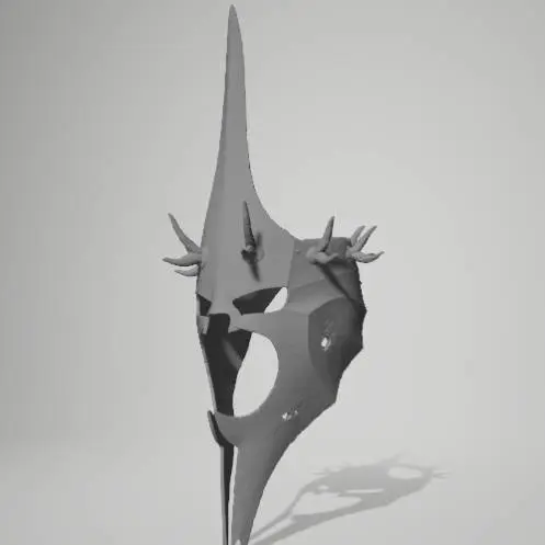Free Cosplay STL Download - LOTR WitchKing of Angmar Helmet Mask ...