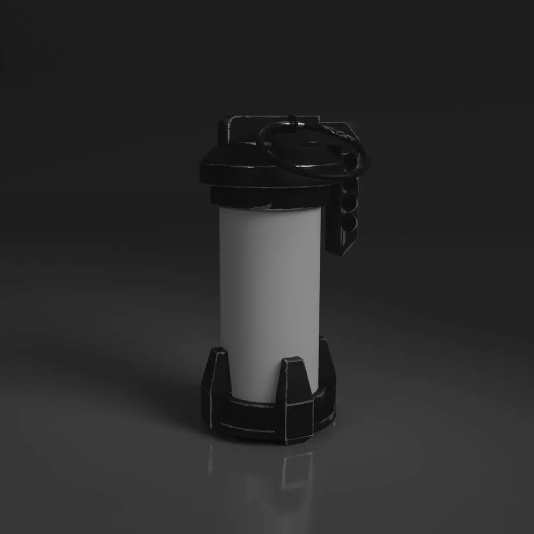 Game Props STL Download - flash grenade cosplayby Deon Mathew