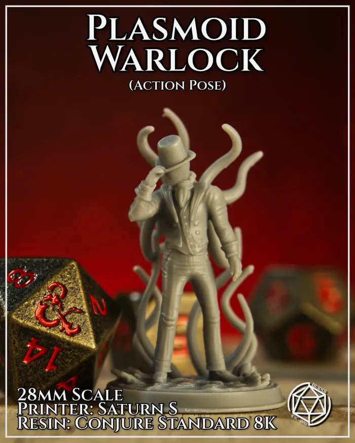 Other STL Download - Plasmoid Warlock (Action)by M3DM