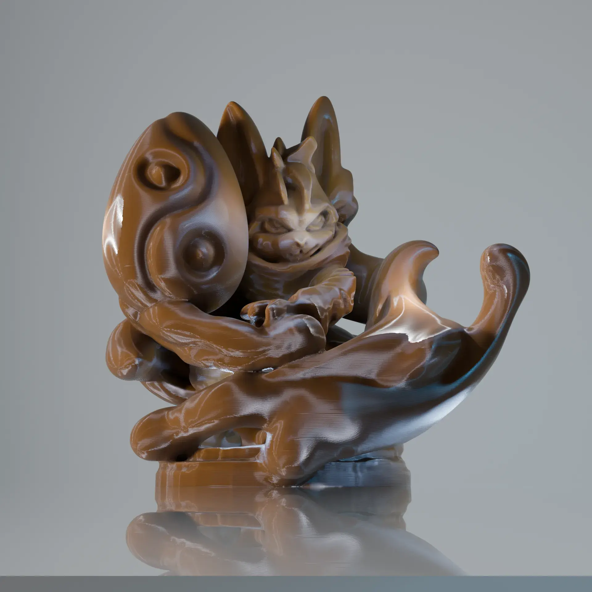 Sculptures & Artworks STL Download - The Egg Hero Spirit of the ...