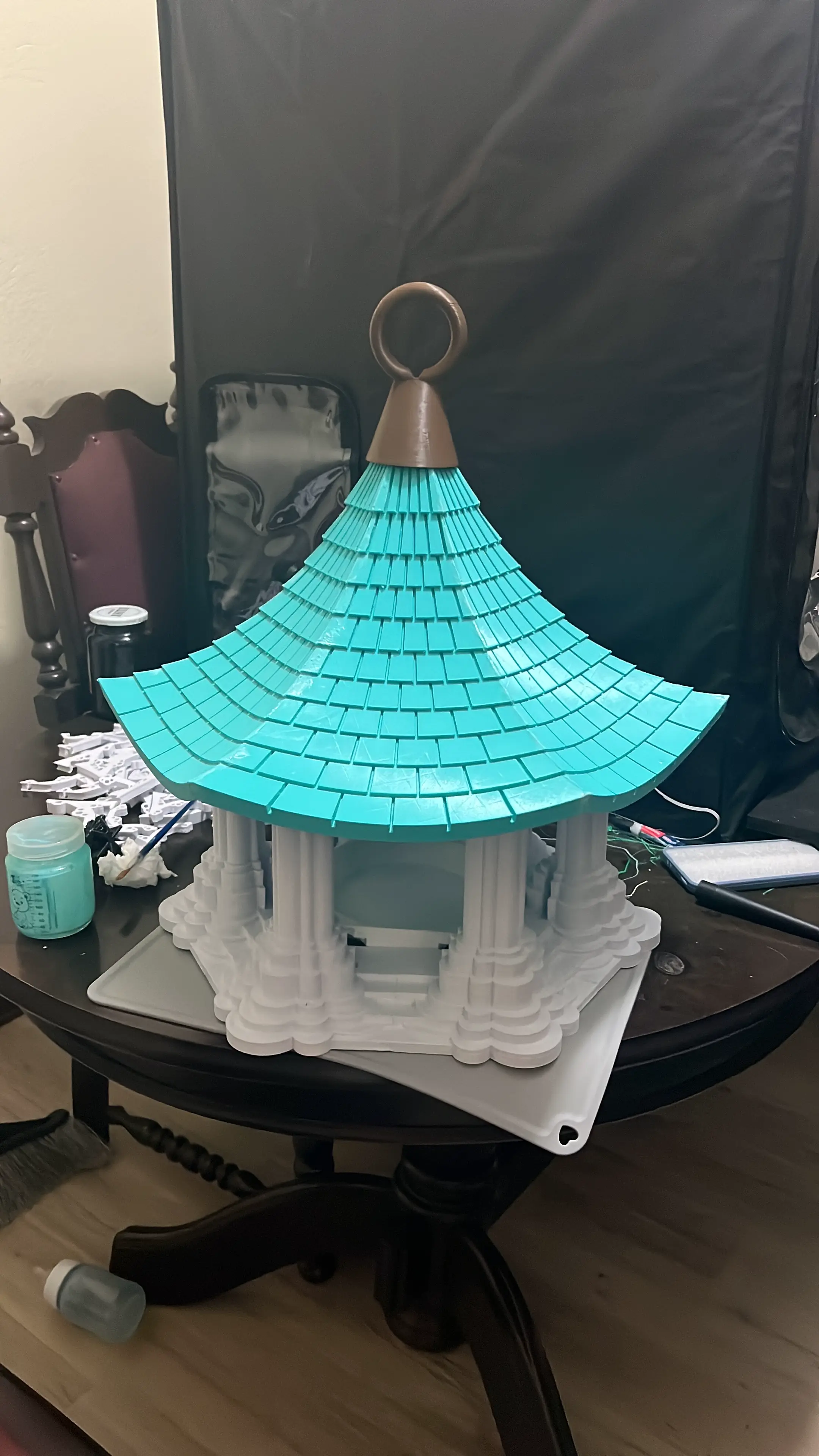 3D Printer Files | 3MF File | Bird Feeder Temple | Creality Cloud