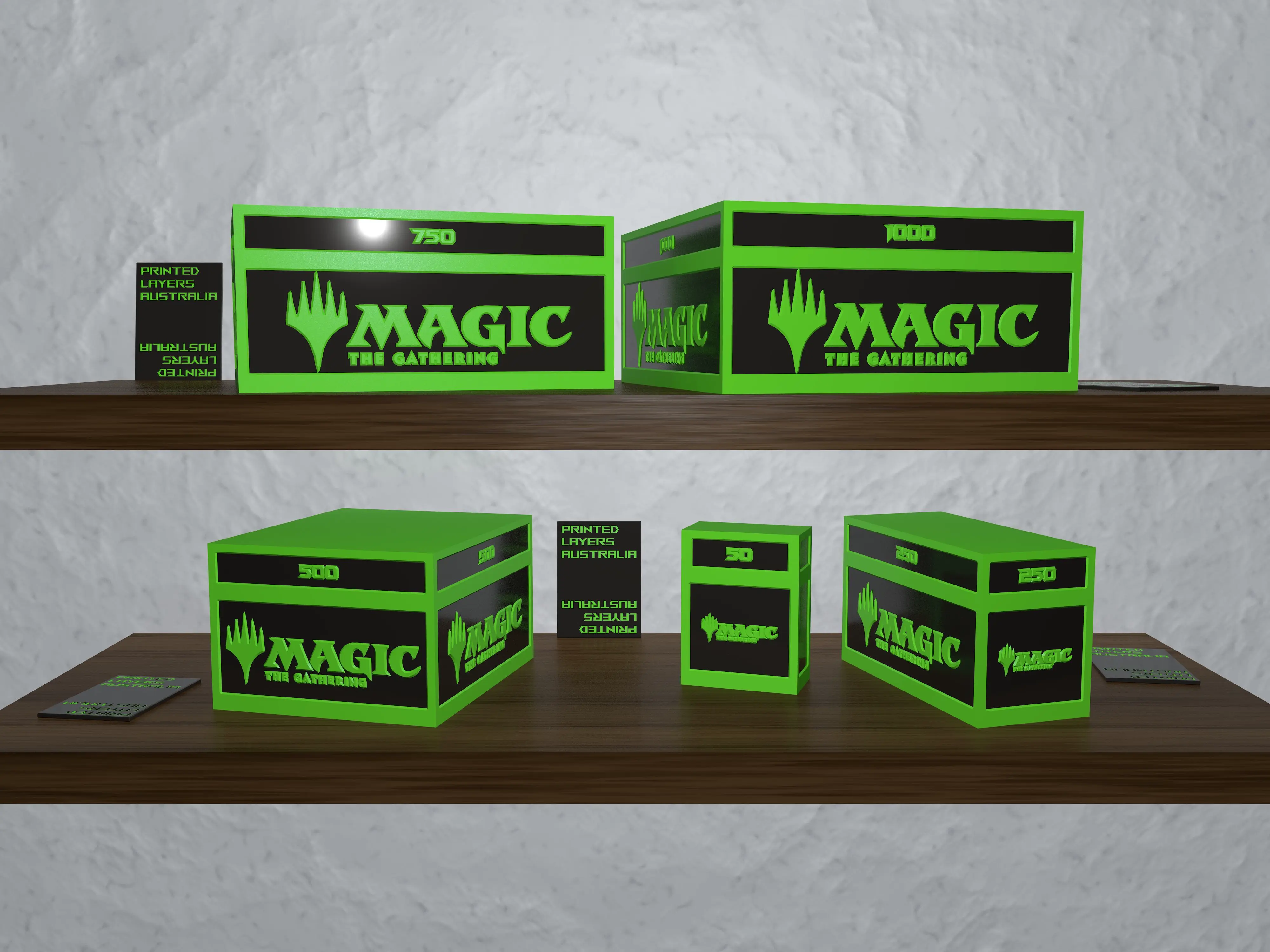 Magic Card boxes - Ultimate Collection | 3D models download | Creality ...