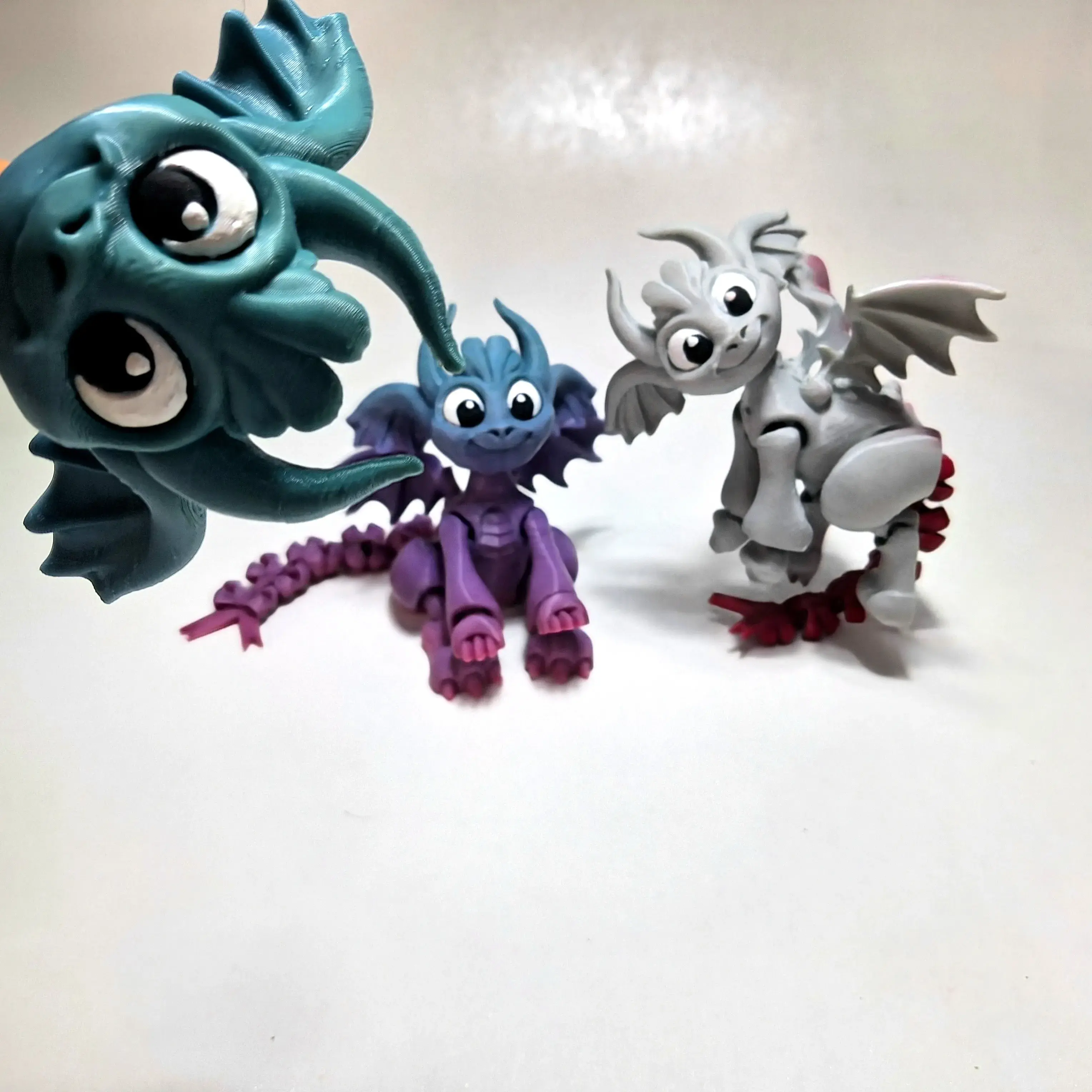 3D Printer Files | 3MF File | PAPILLON BABY DRAGON | Creality Cloud