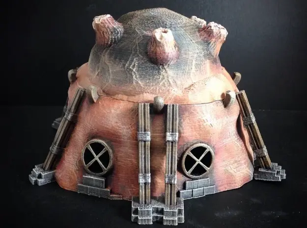 Free Props & Terrain STL Download - Stonepunk Alien Dwelling (15mm ...