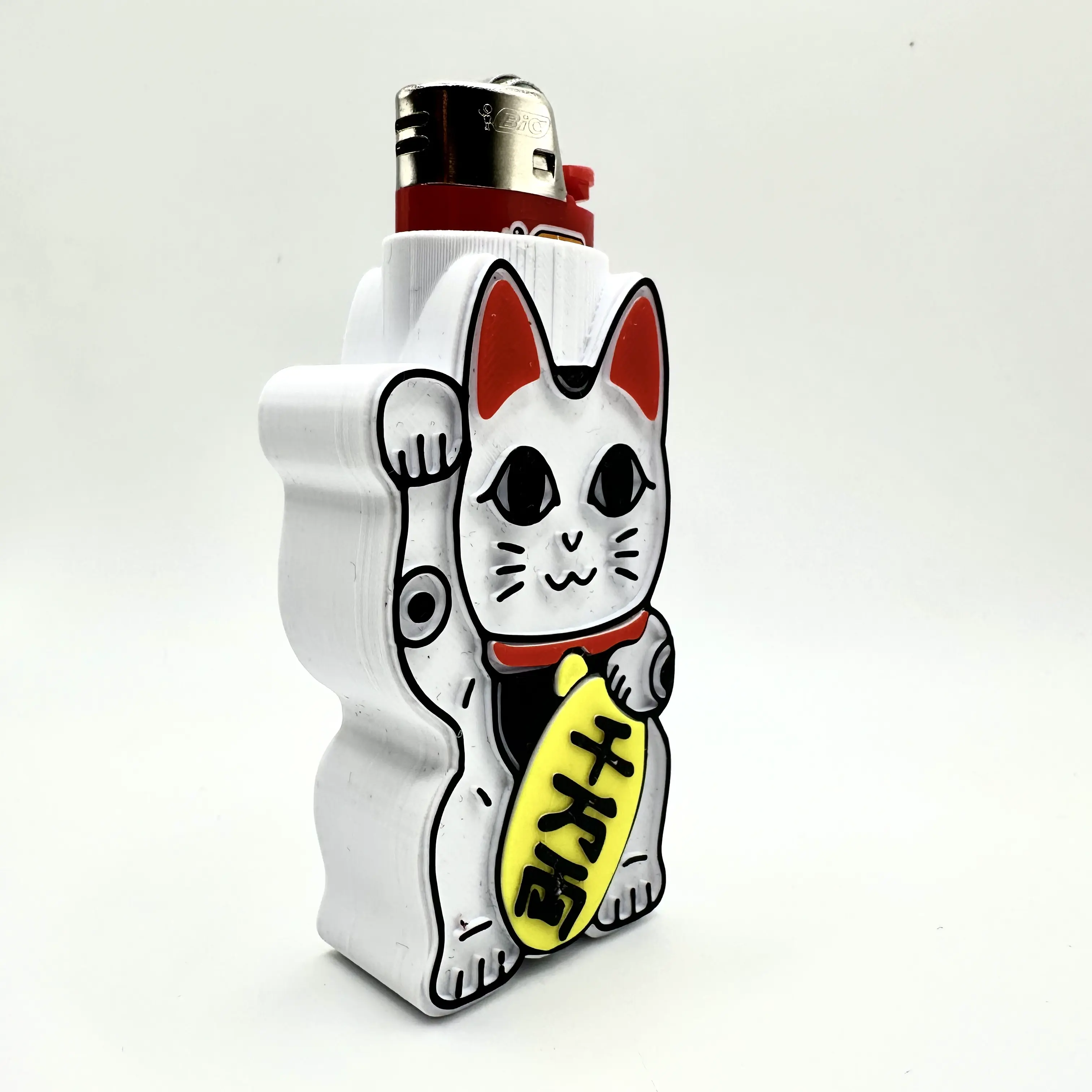 Other STL Download - Lucky Cat lighter caseby BatChips