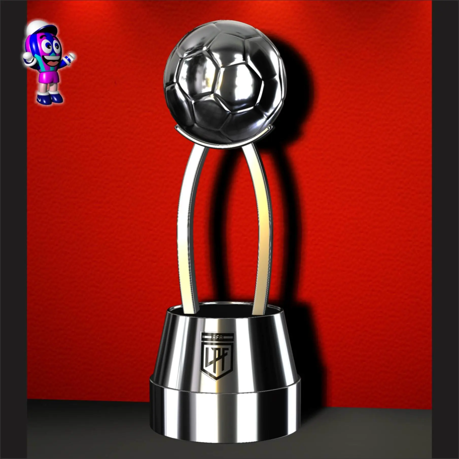 Industrial Design & Prototypes STL Download - Trofeo Copa Liga ...