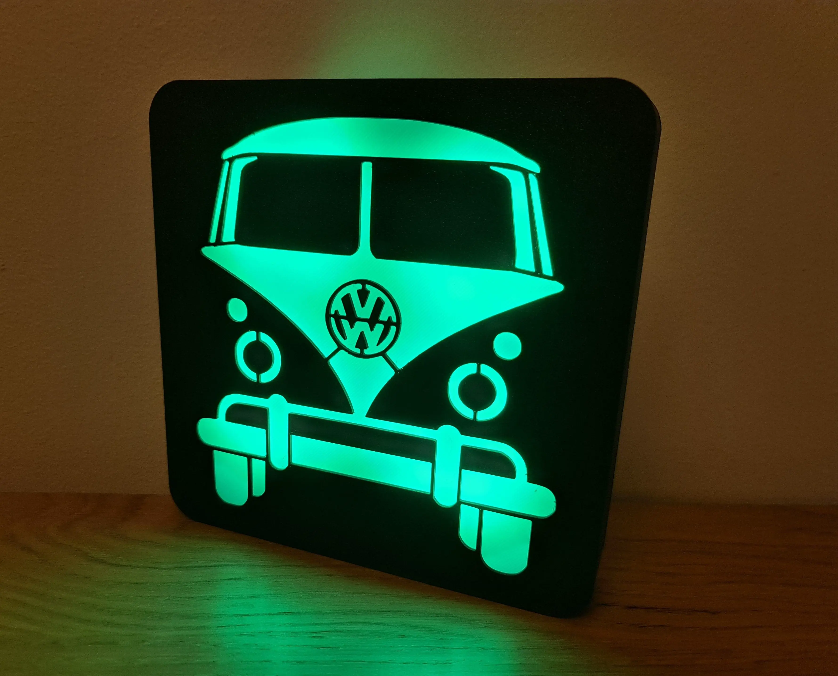 Home Decorations & Ornaments STL Download - VW T2 Split Screen ...