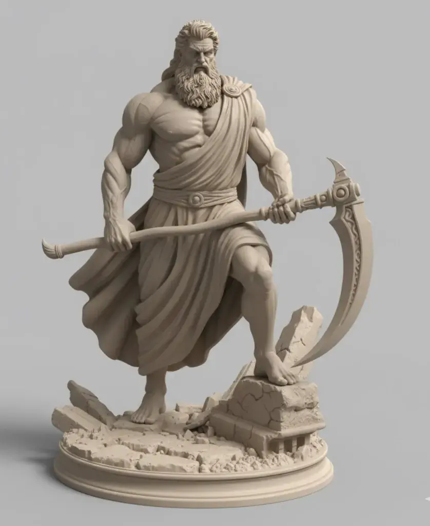 3D Printer Files | 3MF File | Cronos (Kronos), o Titã Pai de Zeus ...