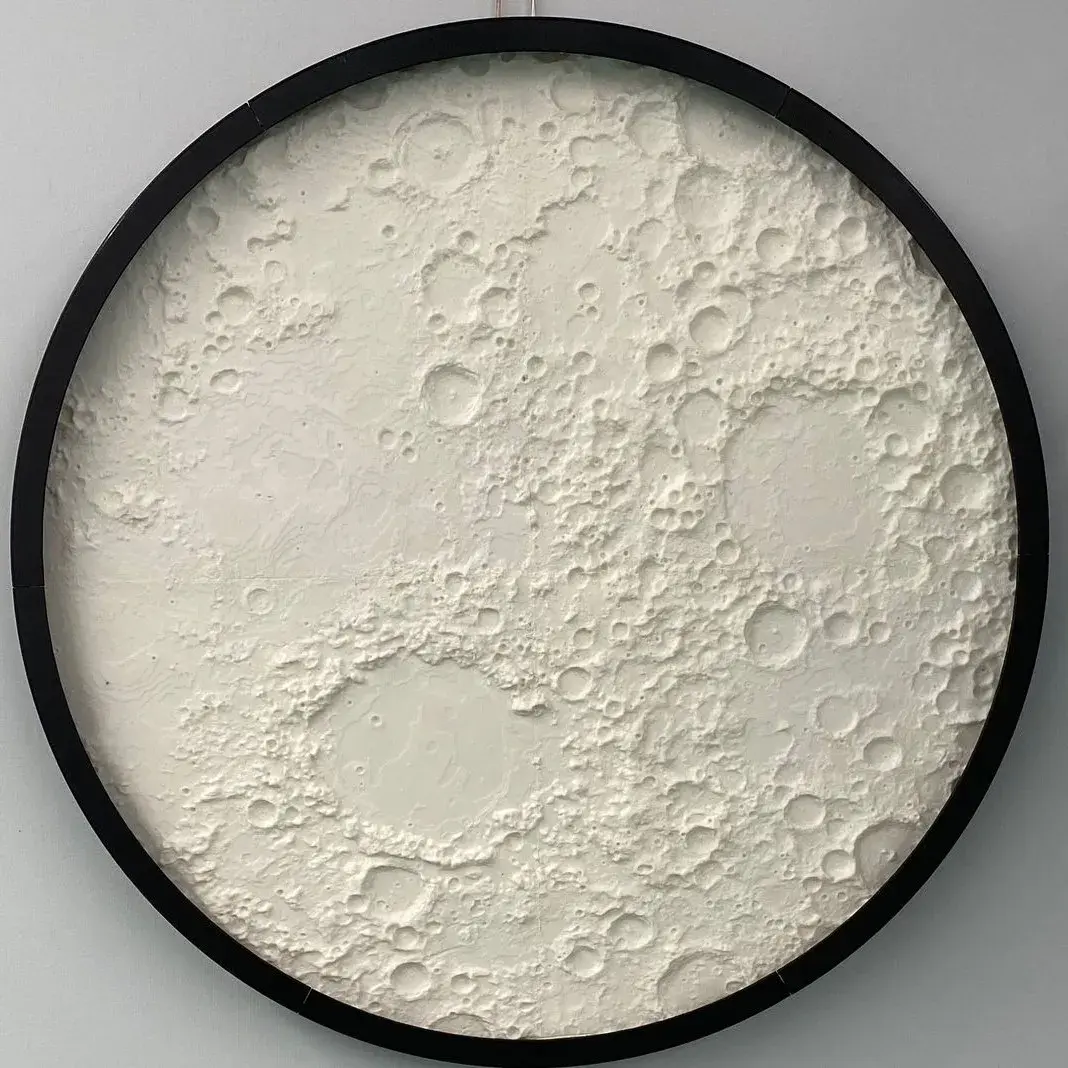 3D Printer Files | 3MF File | Illuminated moon wall lamp | Creality Cloud
