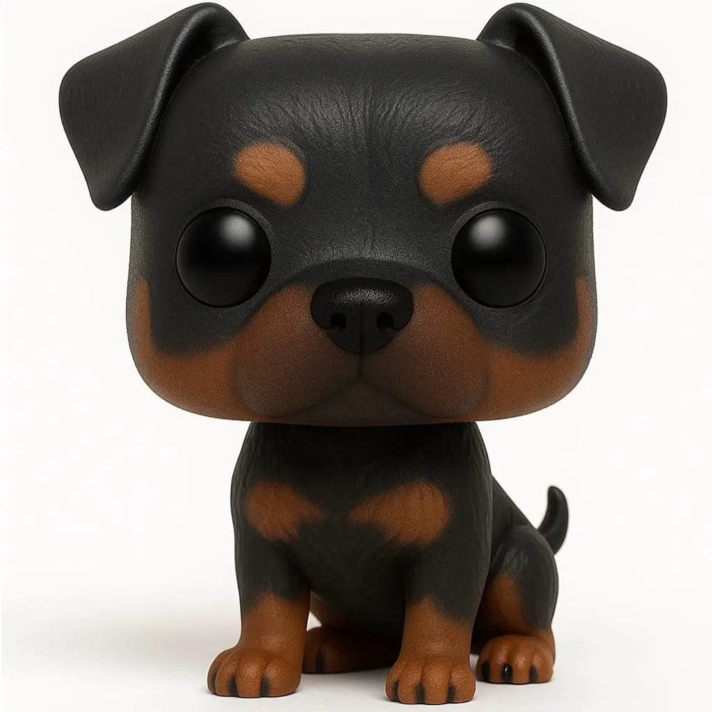 Other STL Download - Funko pop Rottweilerby Omalveira