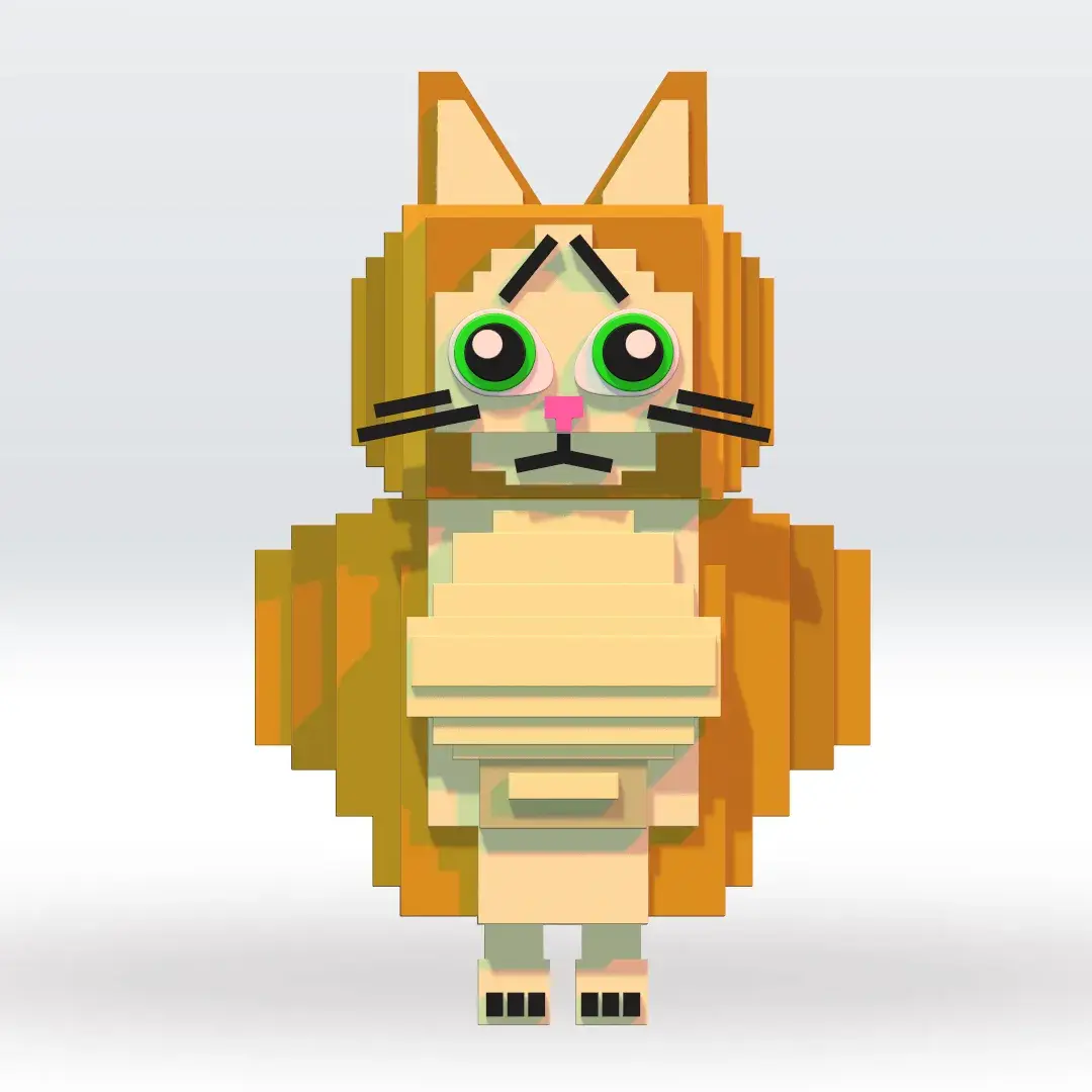 Characters & Creatures STL Download - Meowl STL Multipart Steal A ...