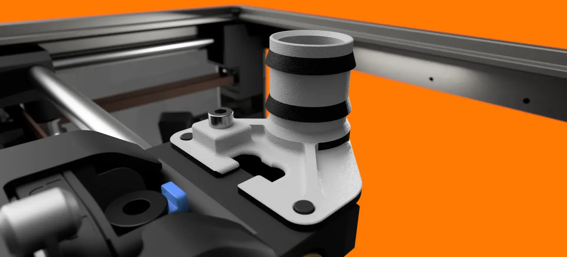 3D Printer Files | 3MF File | K1 Cpap Duct WS7040 Creality | Creality Cloud