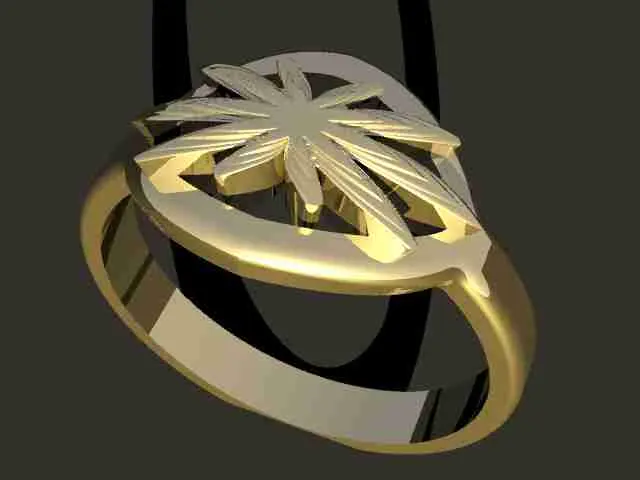 Jewelry & Accessories STL Download - A cannabis themed jewelry ring.by ...