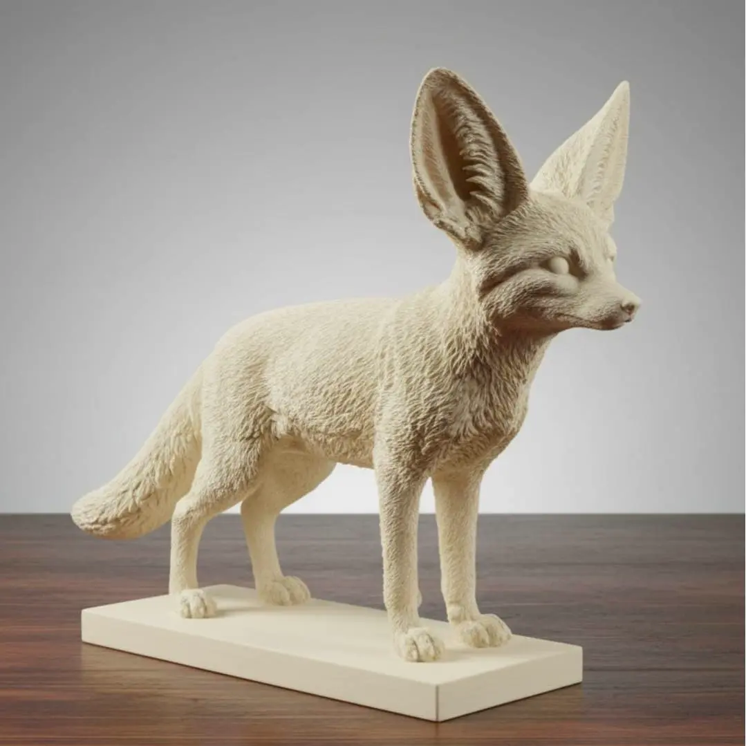 3D Printer Files | 3MF File | raposa do deserto/ fennec fox | Creality ...