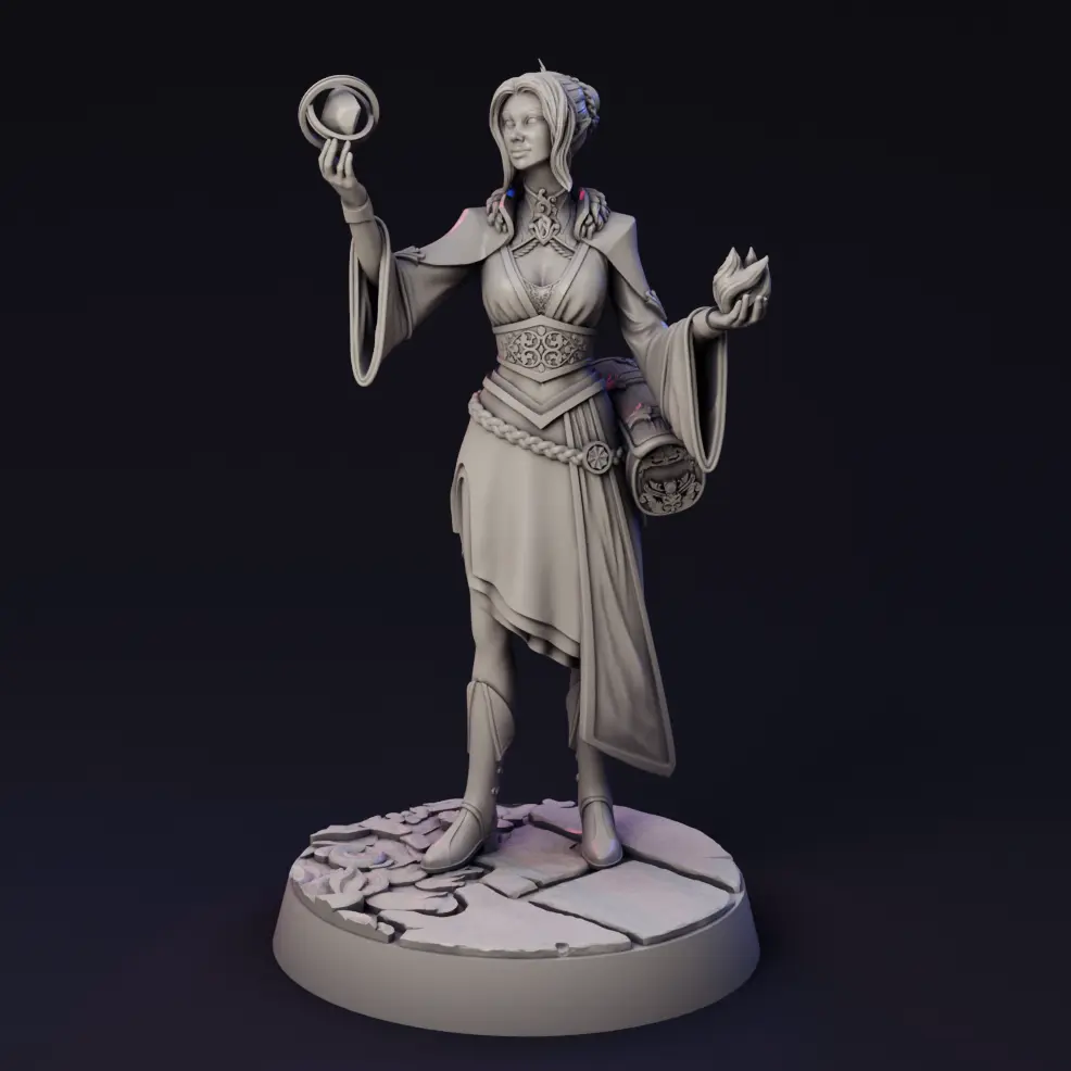 Other STL Download - Mystic Artisan | Cleric, Artificer or Magic User ...