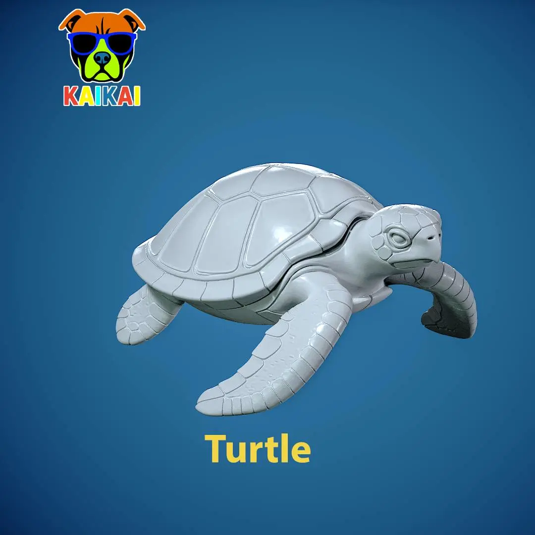 Other STL Download - Sea turtle model - Turtle statue - 3D printby ...