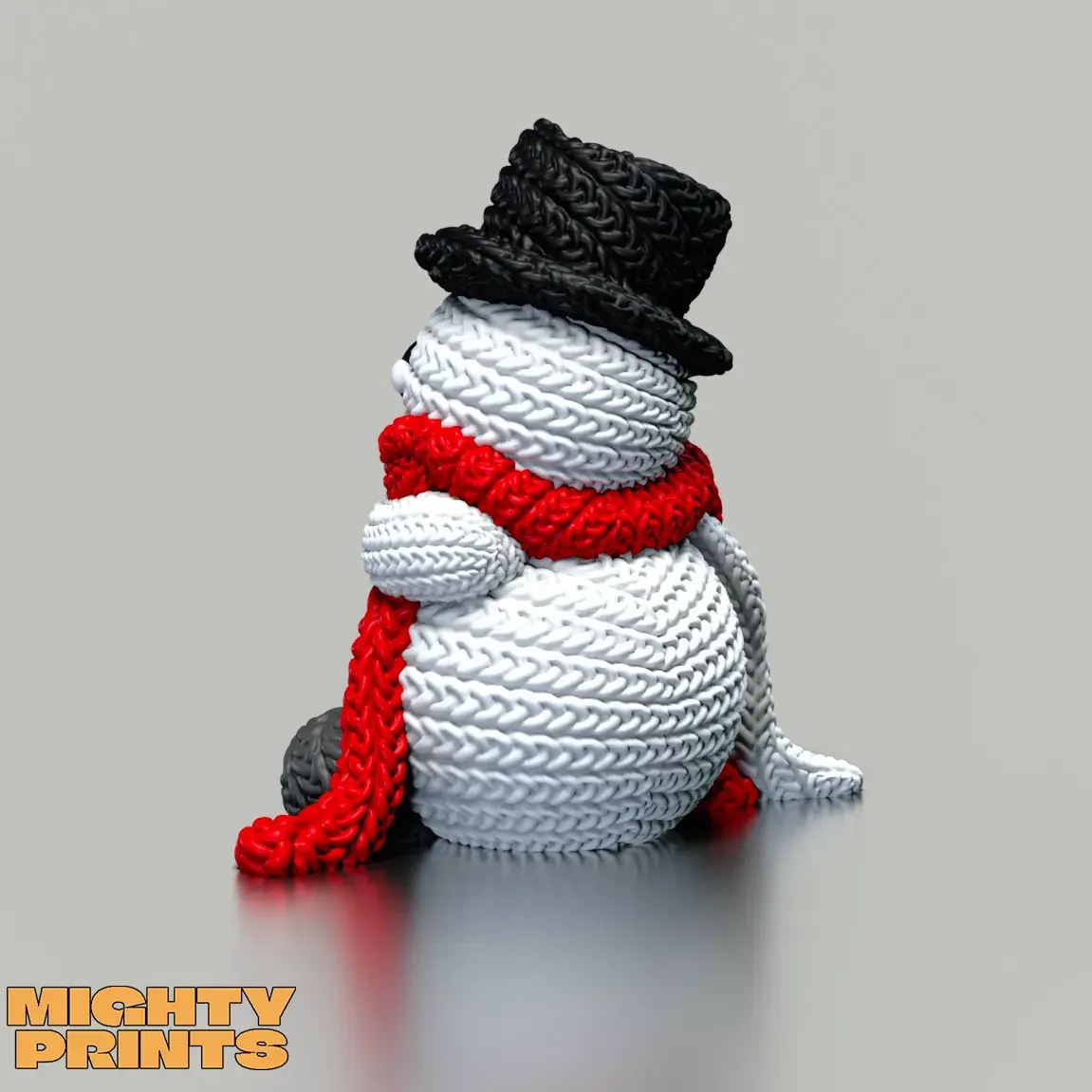 Knitted snowman | 3D models download | Creality Cloud
